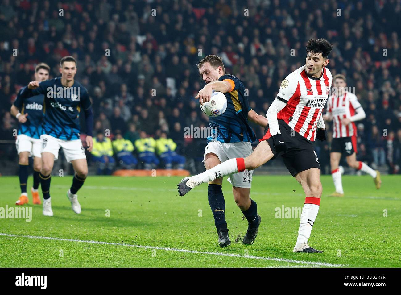 EINDHOVEN , 13-12-2025 , Philips stadium , season 2025 / 2026 , Dutch ...