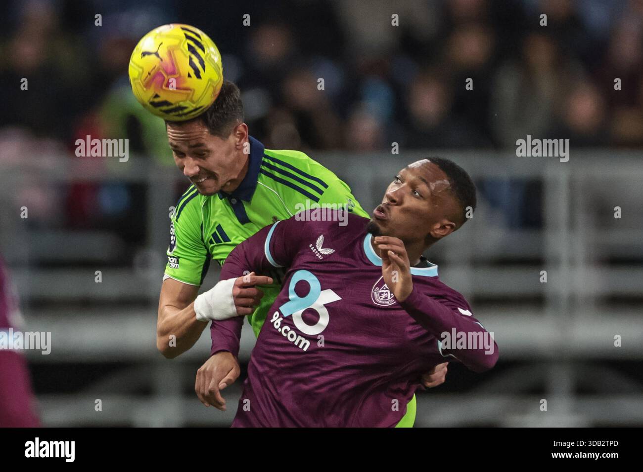 during the Premier League match Burnley vs Fulham at Turf Moor, Burnley ...