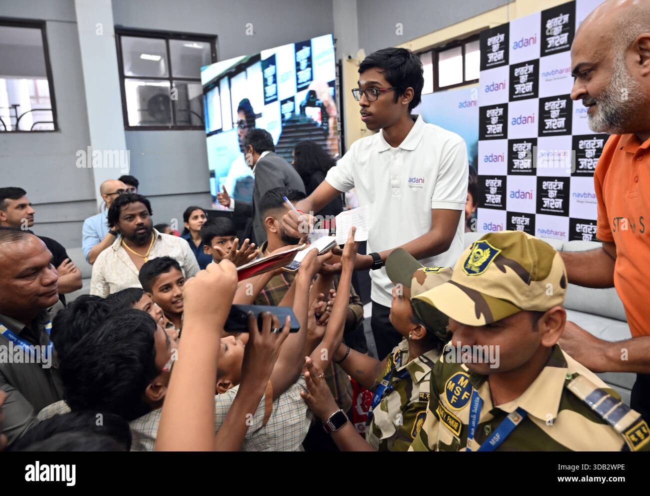 MUMBAI, INDIA - DECEMBER 12: Indian chess grandmaster Rameshbabu ...