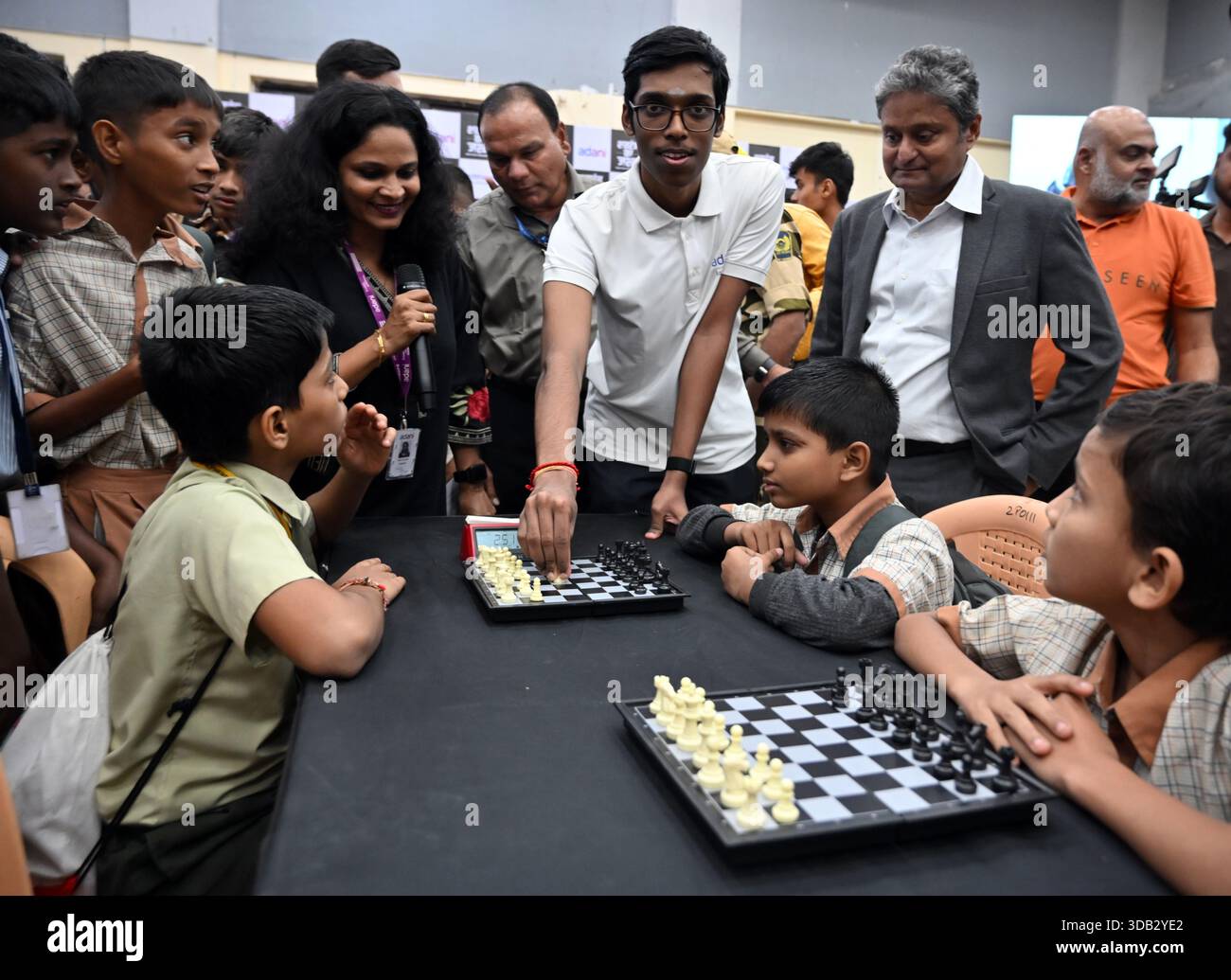 MUMBAI, INDIA - DECEMBER 12: Indian chess grandmaster Rameshbabu ...