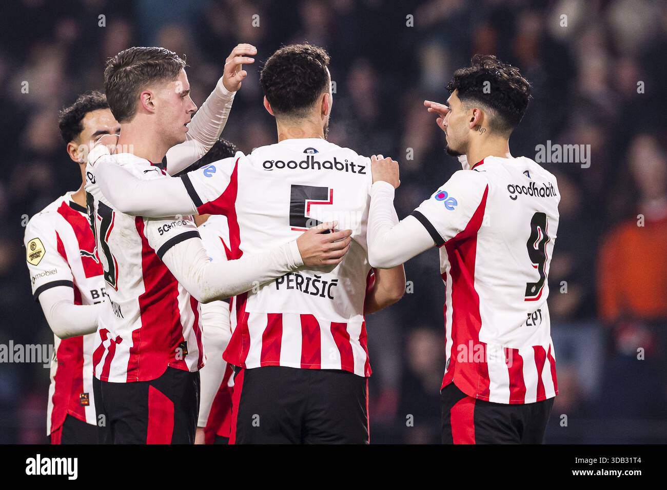 EINDHOVEN , 13-12-2025 , Philips stadium , season 2025 / 2026 , Dutch ...