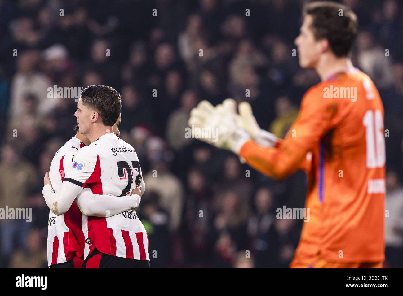EINDHOVEN , 13-12-2025 , Philips stadium , season 2025 / 2026 , Dutch ...