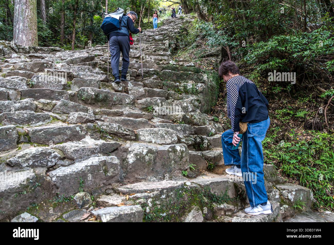Seniors japan hiking hi-res stock photography and images - Alamy