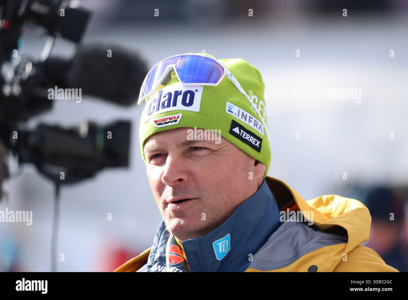 Felix Bitterling (DSV-Sportdirektor Biathlon) bei der IBU Biathlon ...