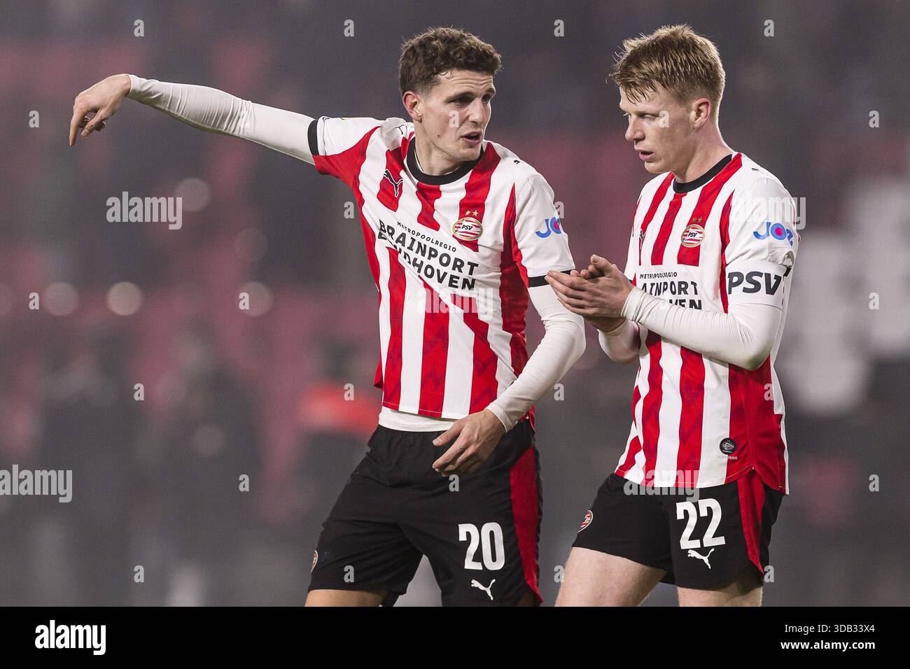 EINDHOVEN , 13-12-2025 , Philips stadium , season 2025 / 2026 , Dutch ...
