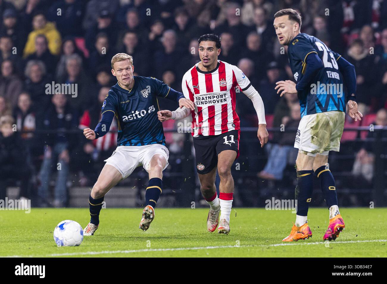 EINDHOVEN , 13-12-2025 , Philips stadium , season 2025 / 2026 , Dutch ...
