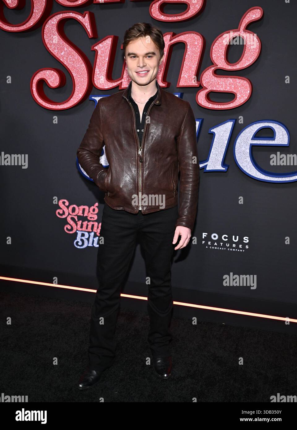 John Beckwith attends the premiere of "Song Sung Blue" at AMC Lincoln ...