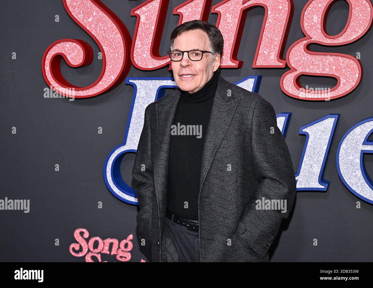 Bob Costas attends the premiere of "Song Sung Blue" at AMC Lincoln ...
