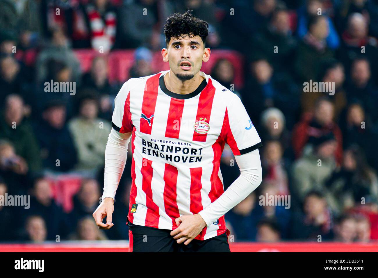 Ricardo Pepi of PSV Eindhoven looks on during the Dutch Eredivisie ...