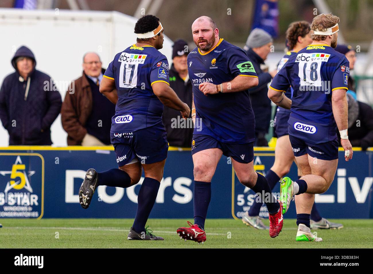 Worcester, England, UK, 13 December 2025. Fraser Balmain of Worcester ...