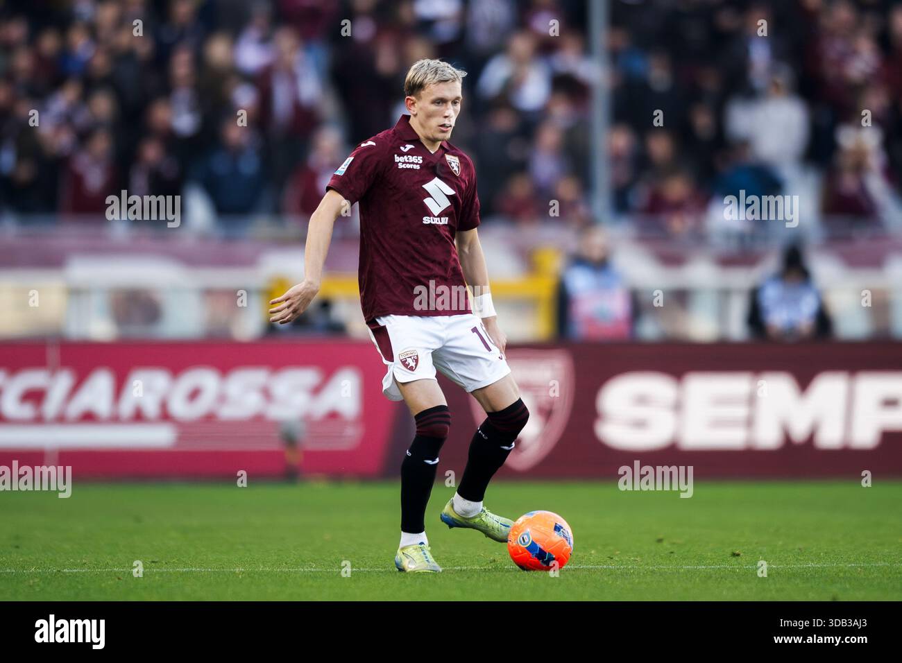 Marcus Pedersen of Torino FC in action during the Serie A football ...
