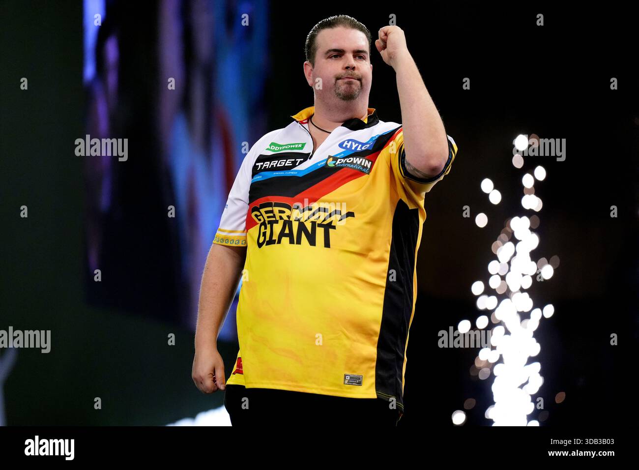 Gabriel Clemens celebrates defeating Alex Spellman on day three of the ...