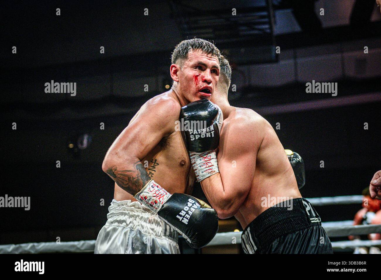 Gaspar Fernandez (Argentina) with Cut vs. Ardian Krasniqi (Germany ...