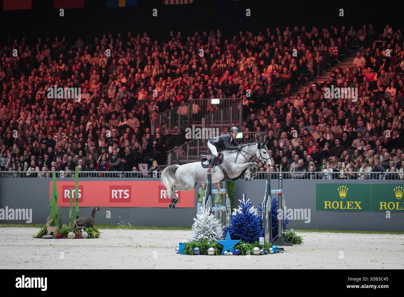 Marc DILASSER (FRA) riding GIULIO DU TER during the Day 4 of the 64th ...