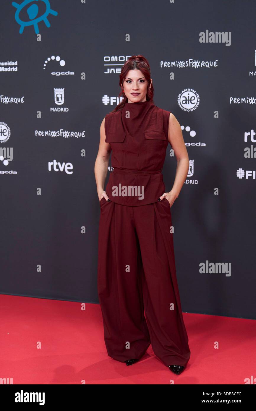 Madrid. Spain. 20251213, Sandra Miret attends 31st Jose Maria Forque ...