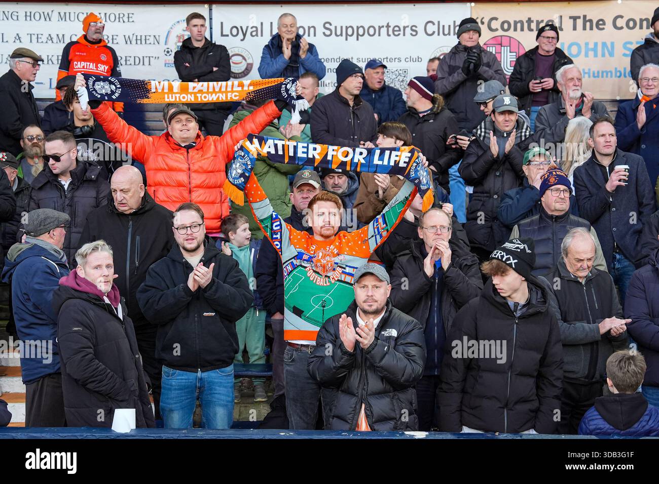 Luton Town supporters during the Sky Bet League 1 match between Luton ...