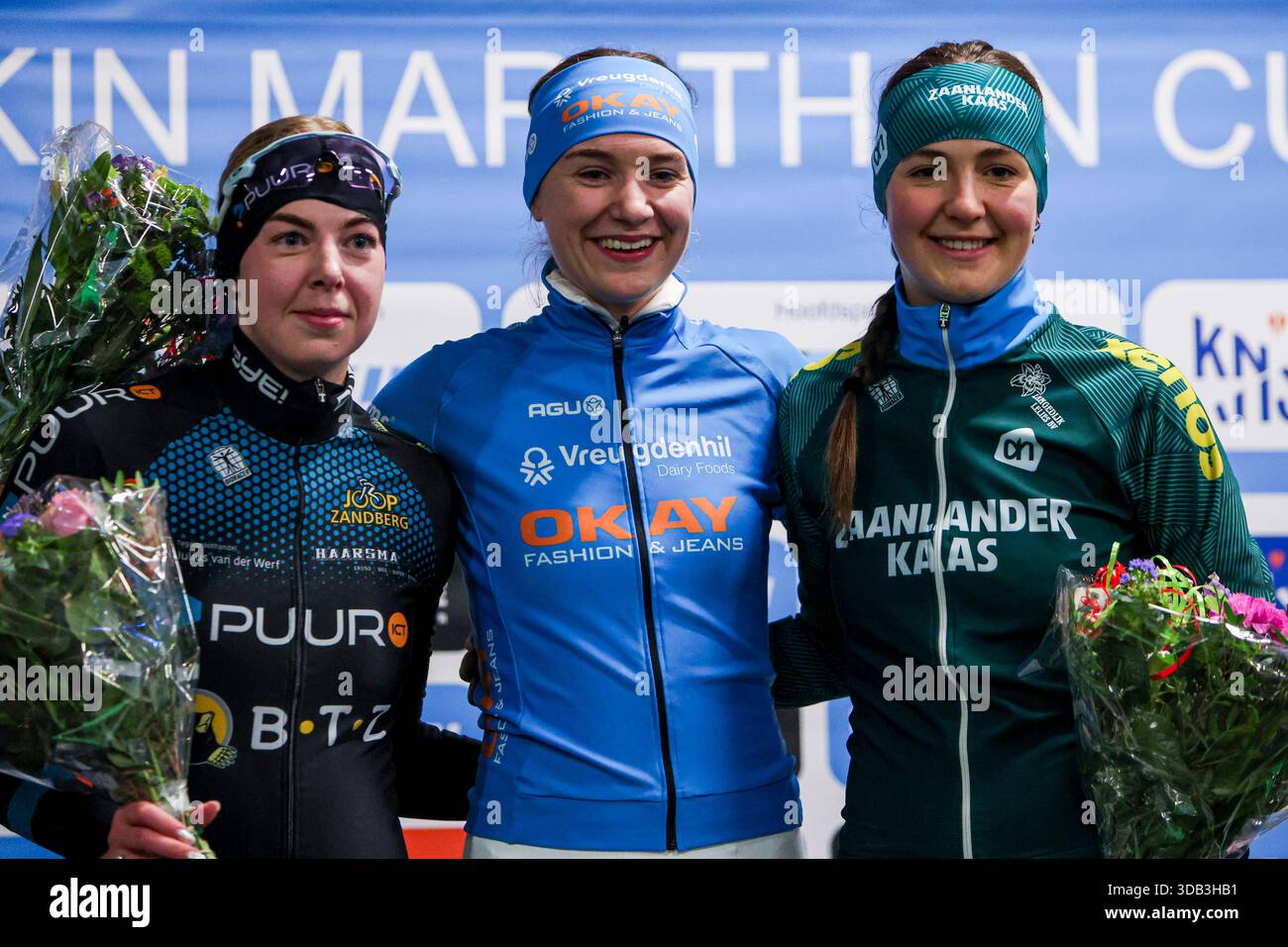 podium, second Gioya Lancee of the Netherlands and Puur ICT - BTZ and ...