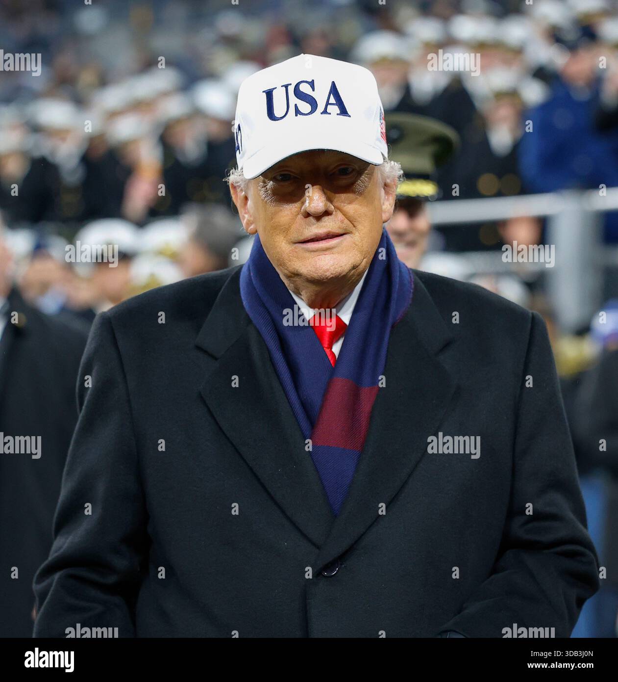 December 13, 2025: President Donald J. Trump during the 126th Army Navy ...