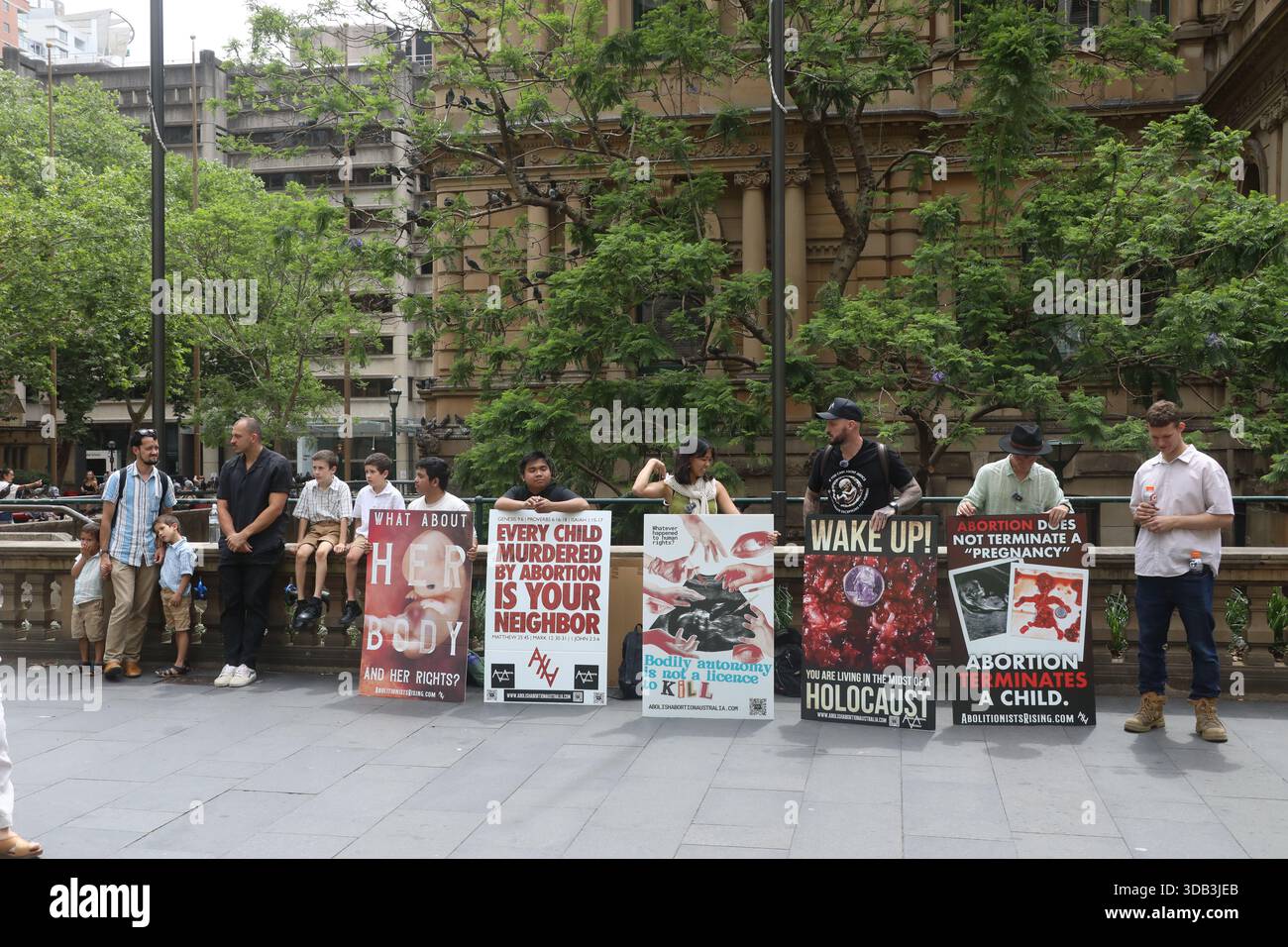 Sydney, Australia. 13th December 2025. Pro-life protesters from ...