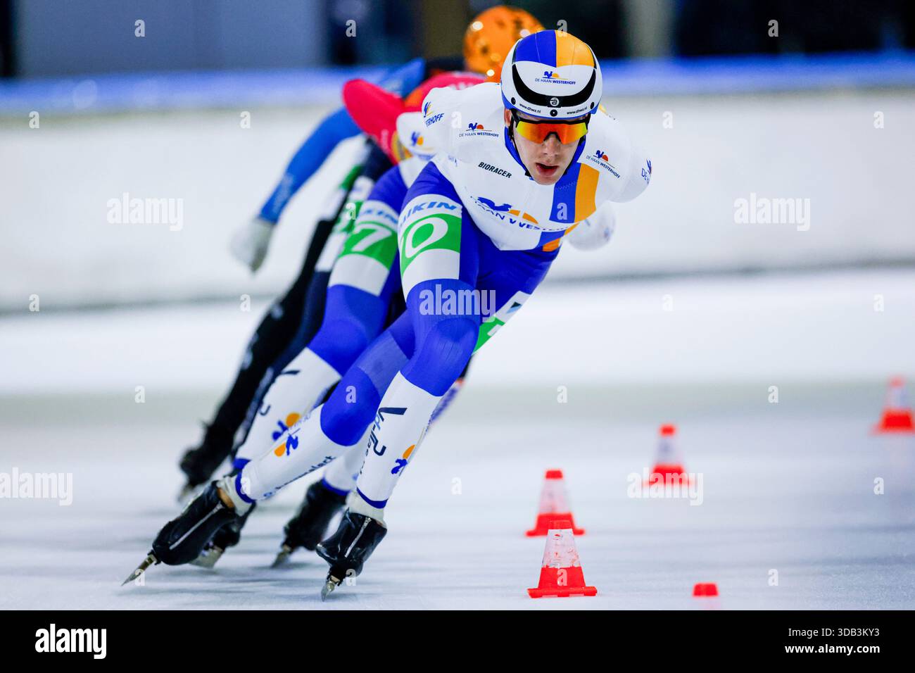 Niels Overvoorde of De Haan Westerhoff competing on the Men's Elite ...