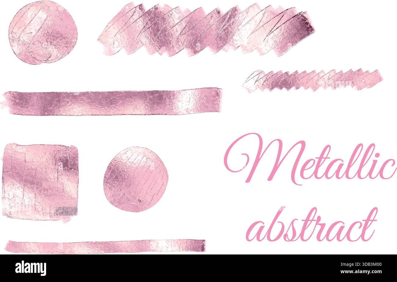 Metallic pink paint Cut Out Stock Images & Pictures - Alamy
