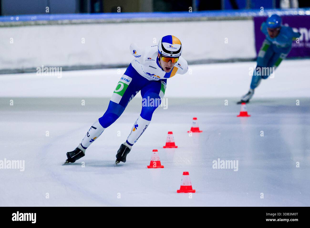 Niels Overvoorde of De Haan Westerhoff competing on the Men's Elite ...
