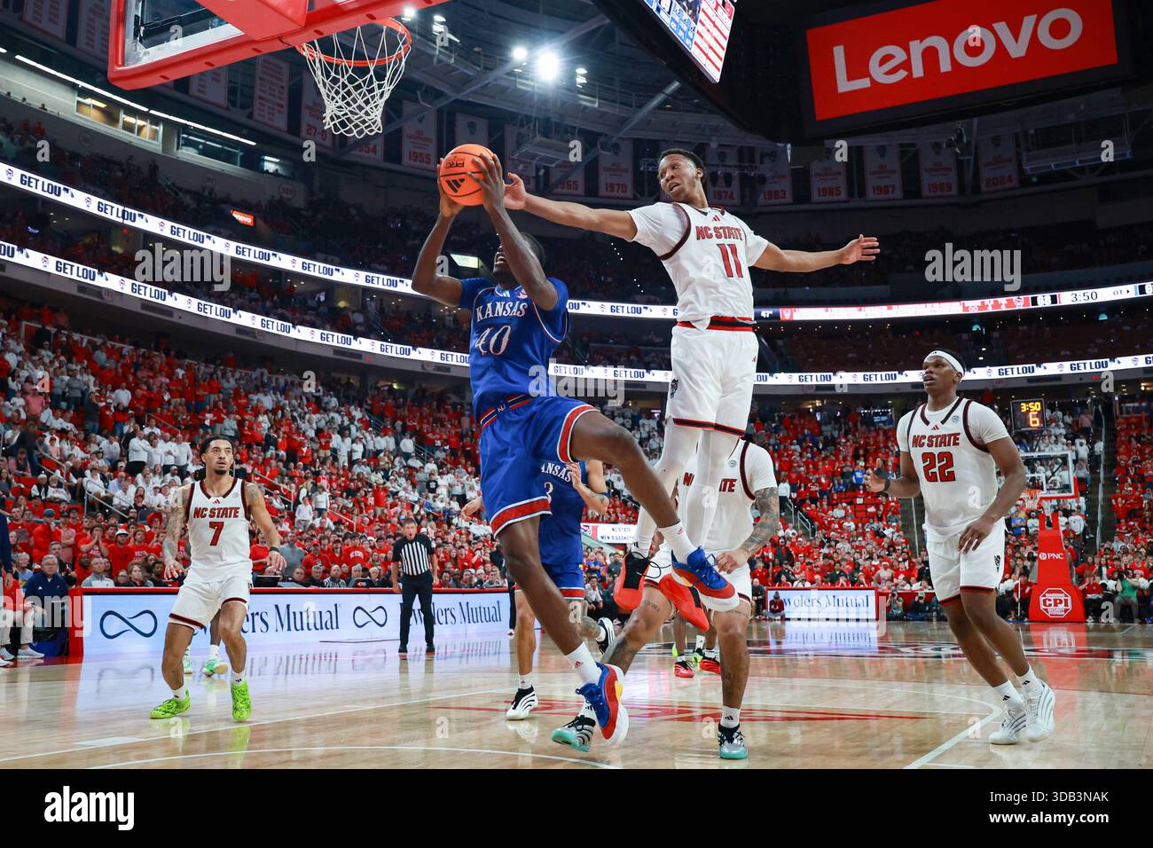 RALEIGH, NC - DECEMBER 13: Quadir Copeland #11 of the North Carolina ...