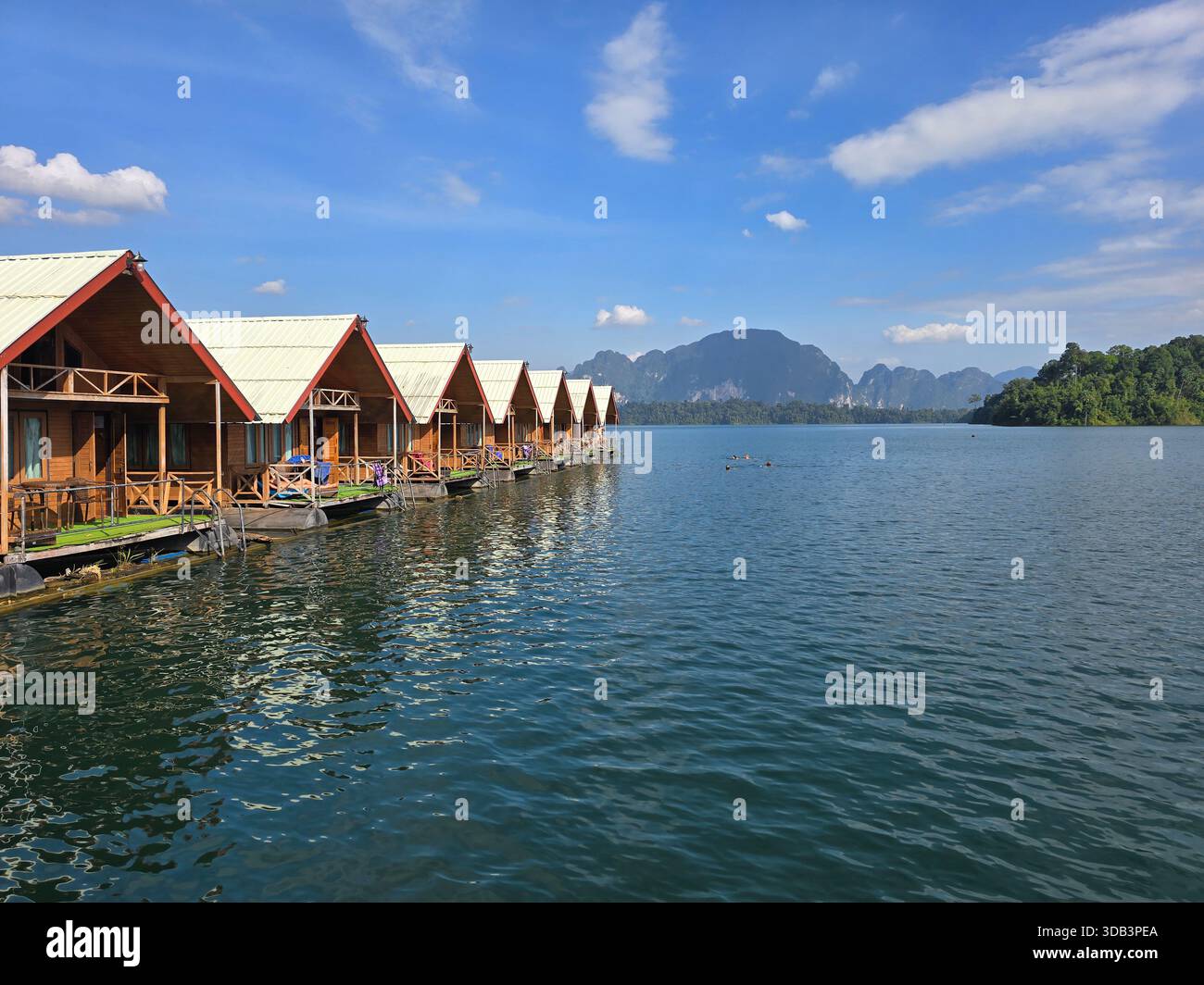 Discover the serene beauty of floating bungalows on Cheow Lan Lake ...