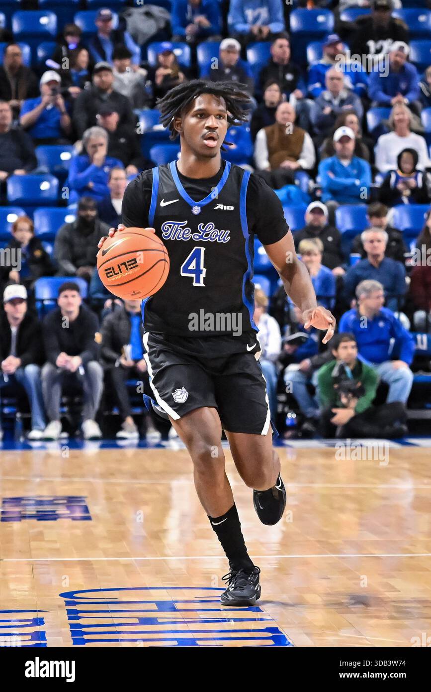 DECEMBER 13, 2025: Saint Louis Billikens guard Amari McCottry (4 ...