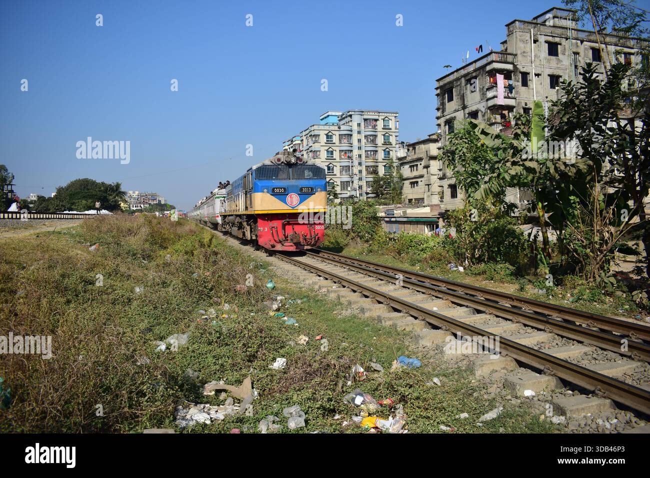 Bangladesh Railway Train – Classic Rail Transport of the Nation Stock ...