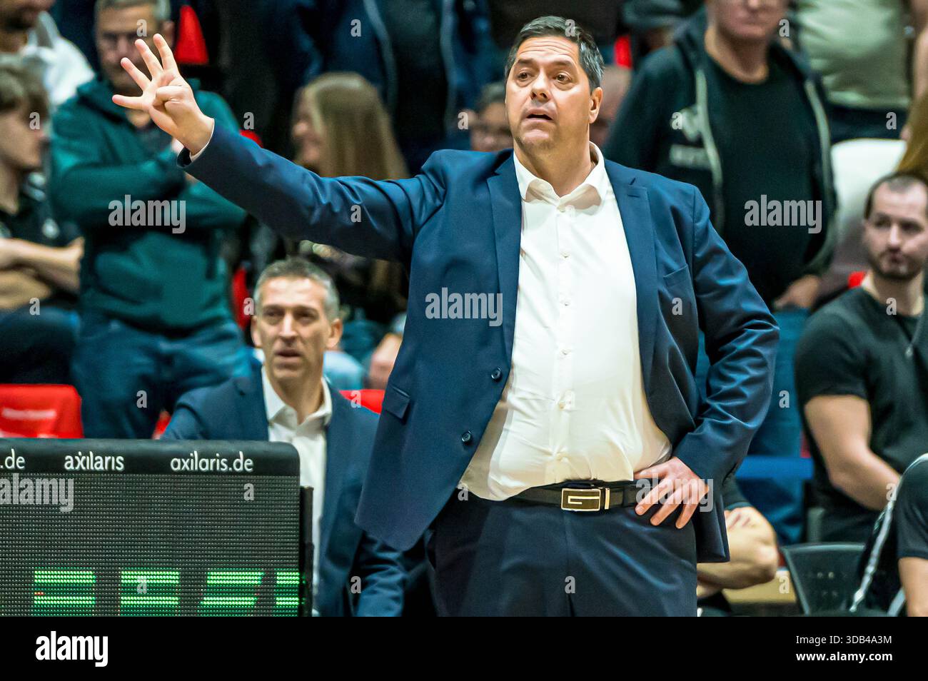 Chemnitz, Germany December 12, 2025: 1.BBL - 2025/2026 - Niners ...