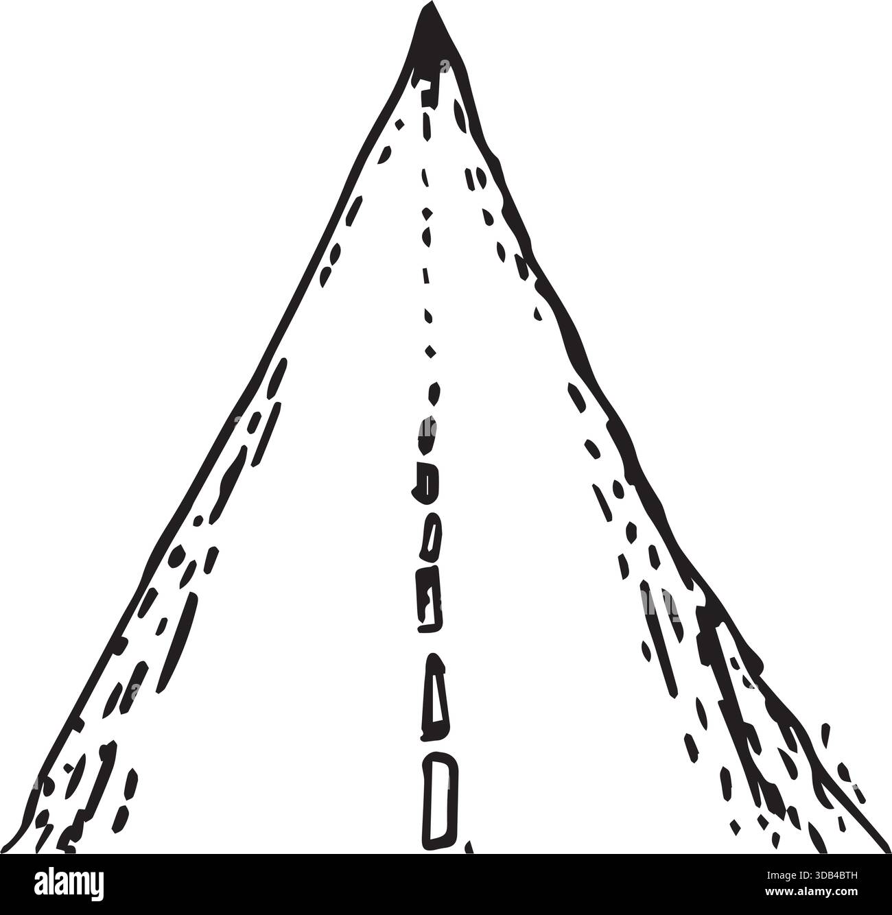 White paved Cut Out Stock Images & Pictures - Alamy