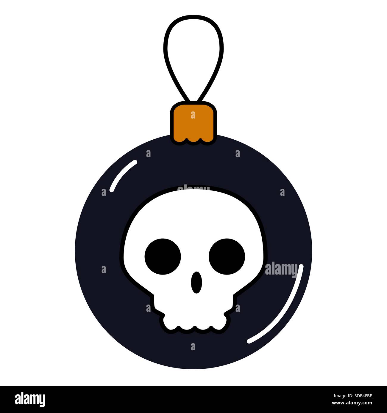 Cute red christmas bulb Cut Out Stock Images & Pictures - Alamy