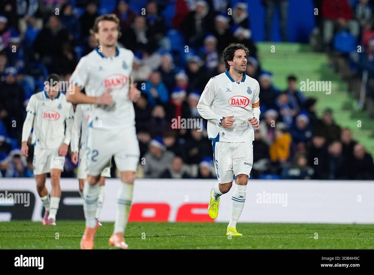 Leandro Cabrera of RCD Espanyol celebrates a goal 0-1 during the ...
