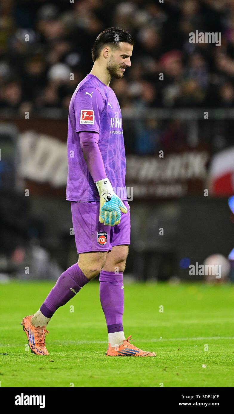 Goalkeeper Diant Ramaj (Heidenheim) Hamburg, December 13, 2025, Soccer ...