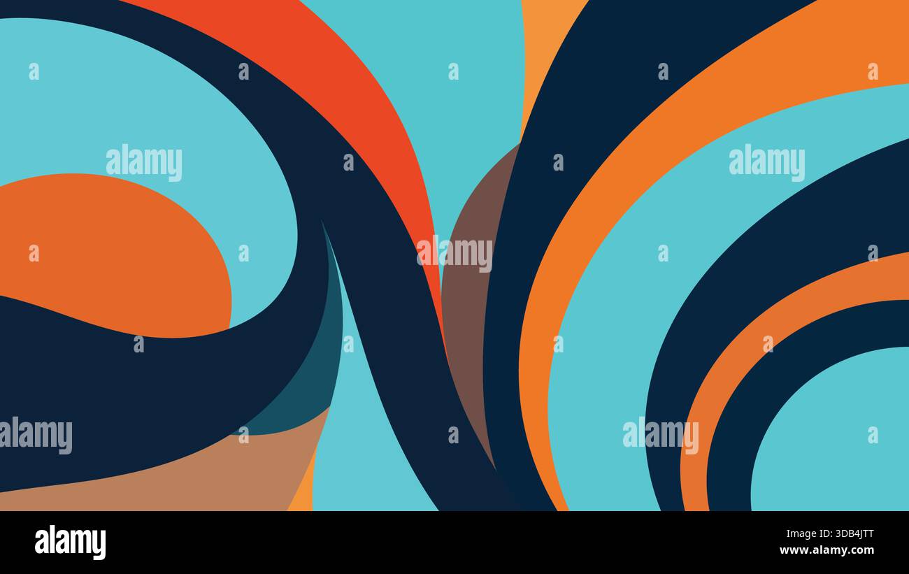 Orange blue black Stock Vector Images - Alamy