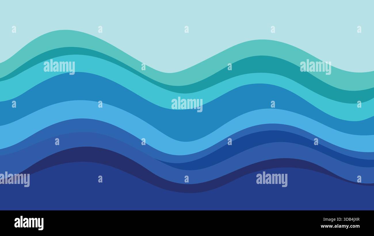 Smooth flowing gradient transitions in Stock Vector Images - Alamy