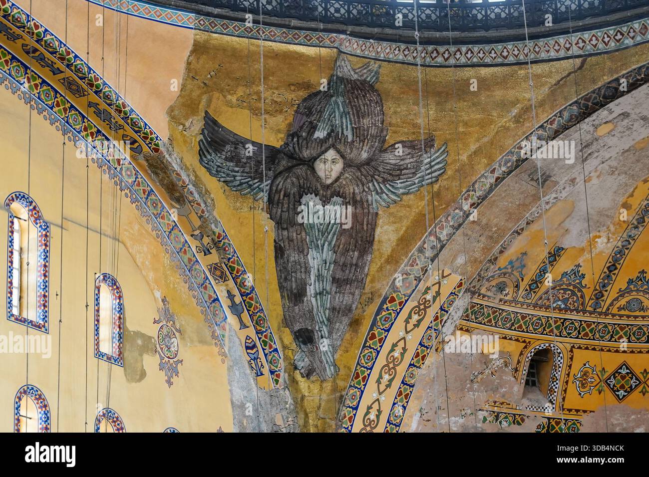 ISTANBUL, TURKIYE - OCTOBER 25, 2025: Hexapterygon (six-winged angel ...