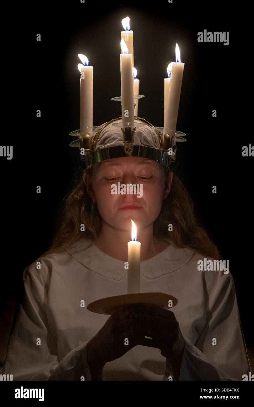 London, UK. 13th December, 2025. Pictured: Hannah Gliksten as Lucia ...