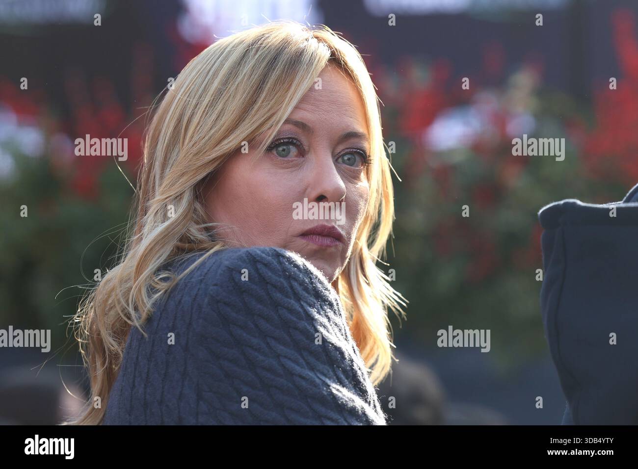 Rome, Italy - December 14, 2025: Giorgia Meloni speaks on the closing ...