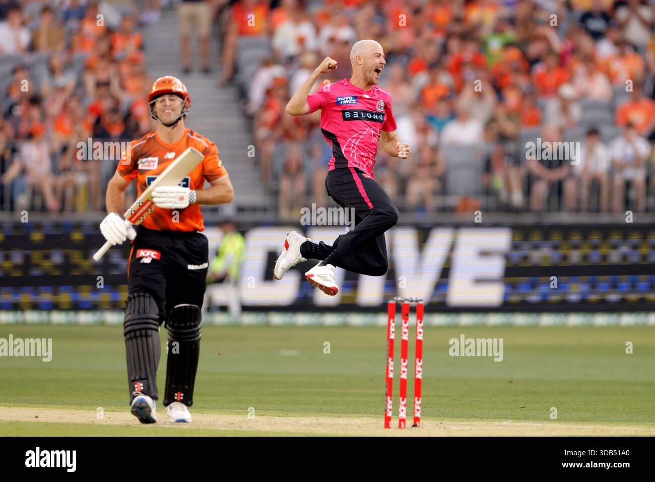 Perth, Australia. 14th Dec, 2025. Charlie Stobo of the Sixers ...