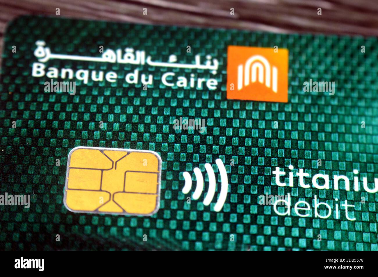 Cairo, Egypt, December 9 2025: The Titanium Debit Card from Banque du ...