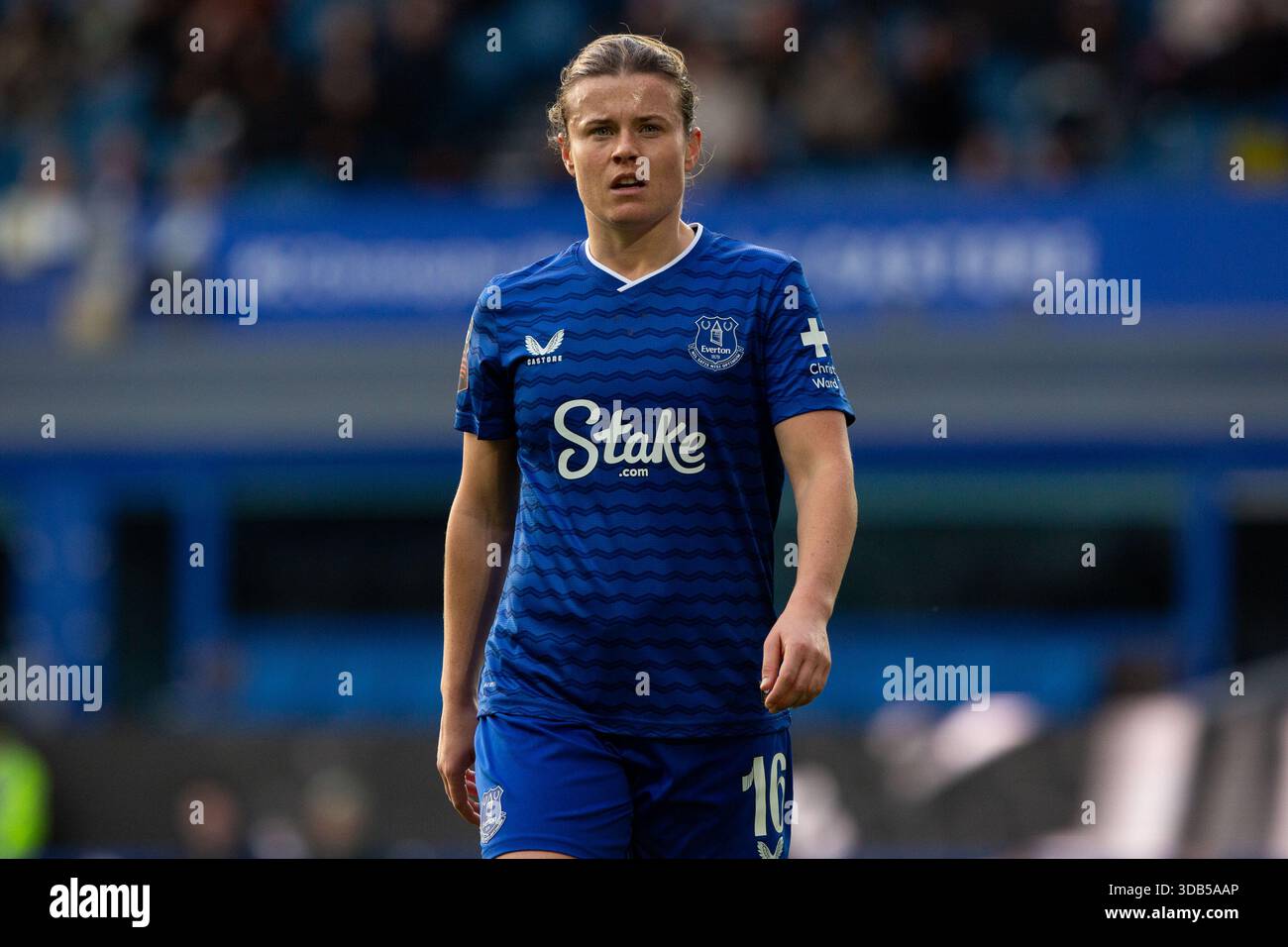 Headshot of Hayley Ladd (16 Everton). Everton Women v Arsenal Women ...