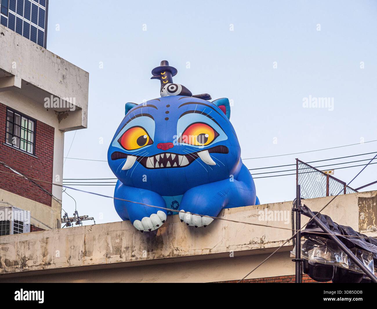 Korean pop culture netflix installation hi-res stock photography and ...