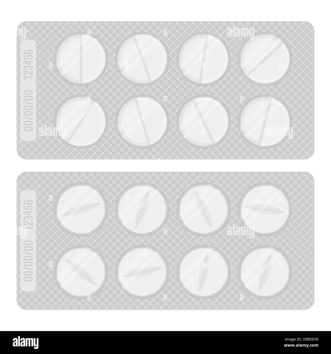 Pharmaceutical packaging pills medicine Stock Vector Images - Alamy