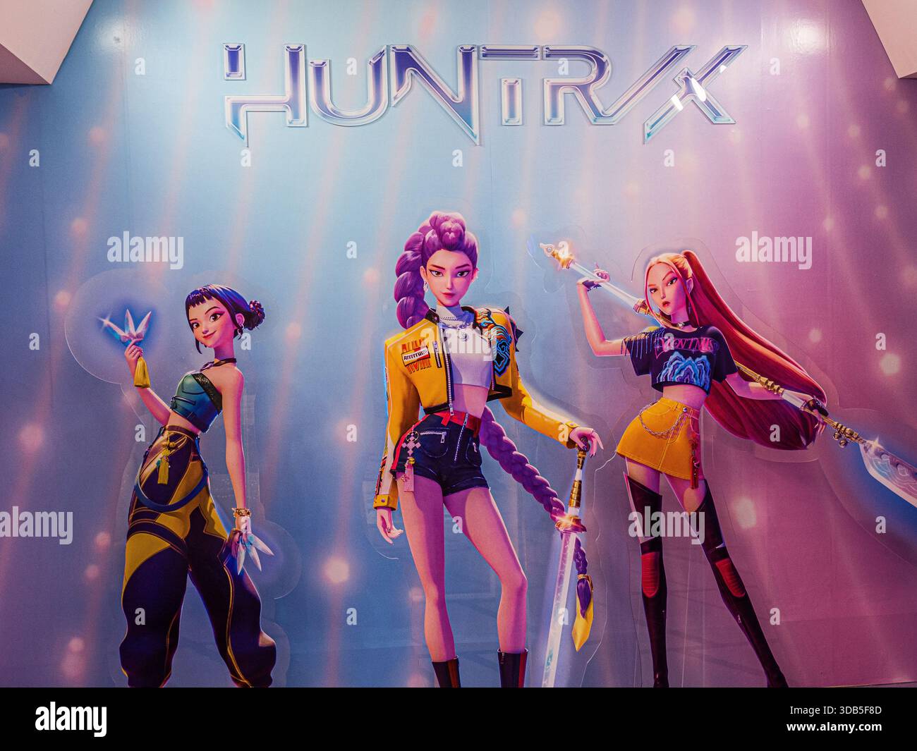 Korean pop culture netflix installation hi-res stock photography and ...