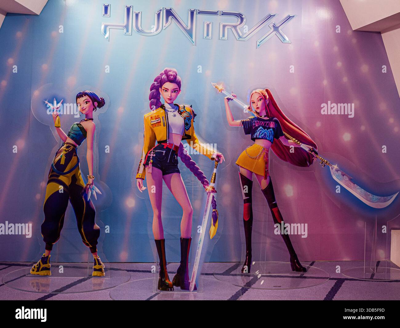 Korean pop culture netflix installation hi-res stock photography and ...