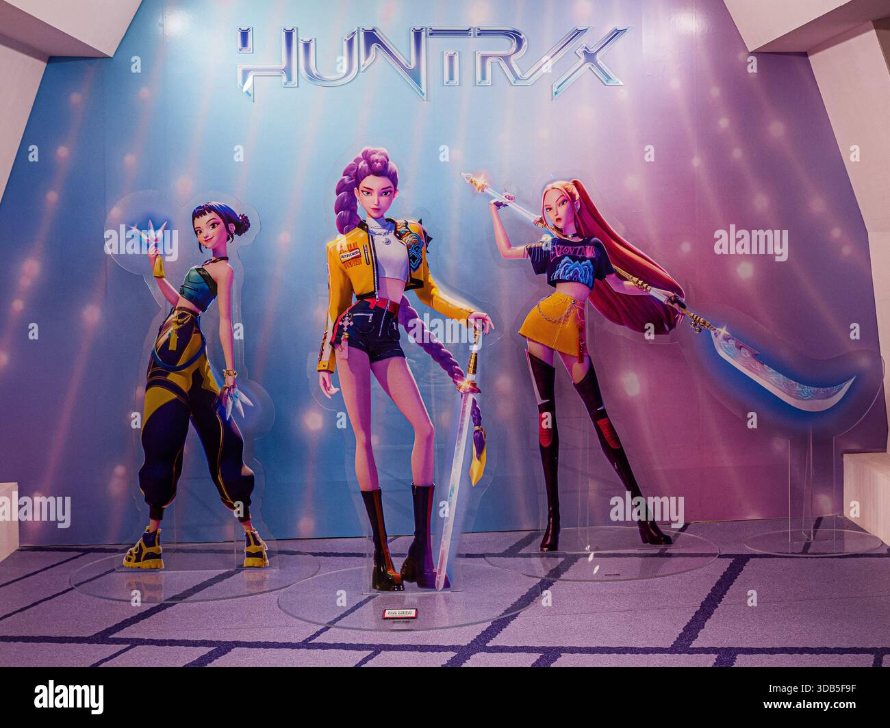 Korean pop culture netflix installation hi-res stock photography and ...