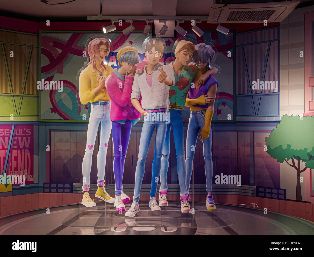 Seoul, South Korea – December.14.2025: Saja Boys Character Cutout ...