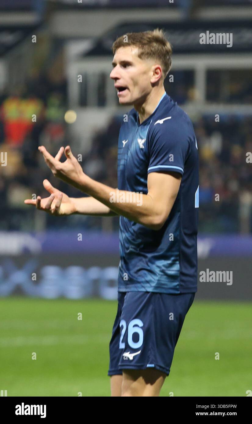 Lazio’s Toma Basic during the Serie A soccer match between Parma and ...